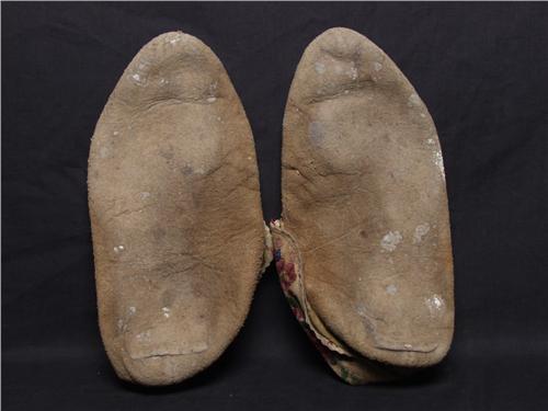 Cree-Metis Native Moccasins Ca. 1870s