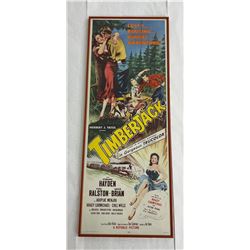 Original Timberjack Western Movie Poster 1955