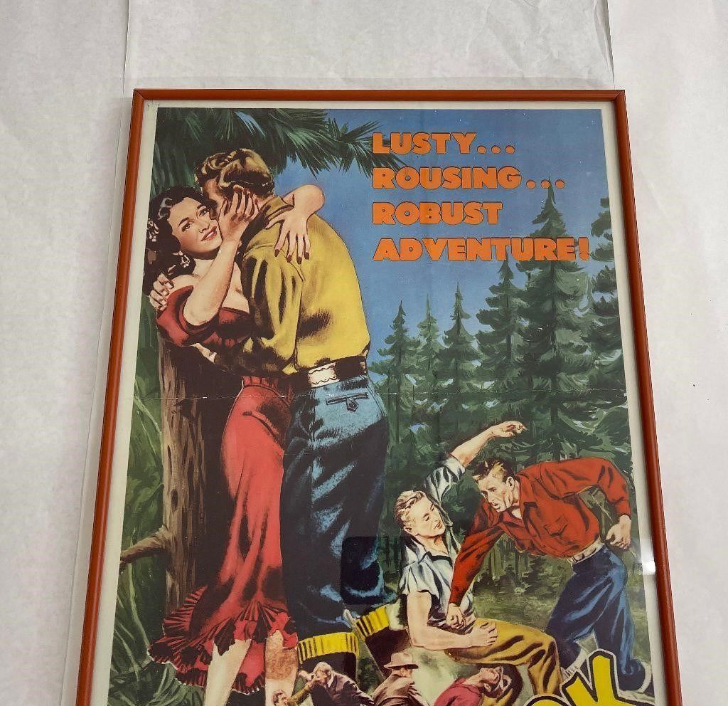 Original Timberjack Western Movie Poster 1955