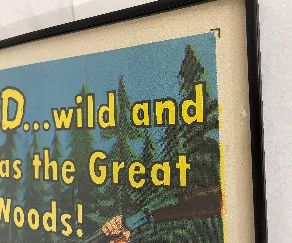 Original Timberjack Western Movie Poster 1955