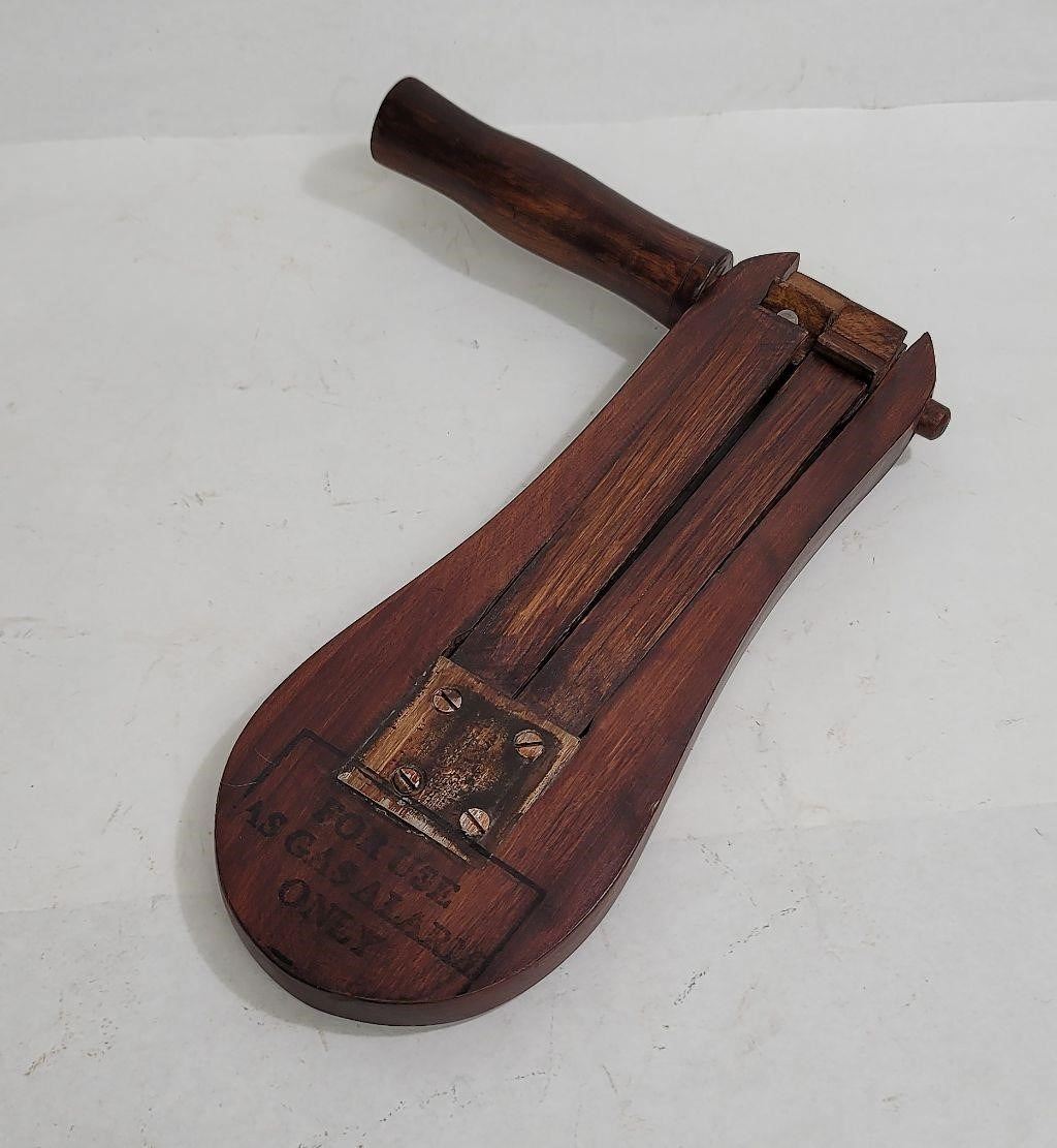 WW1 Reproduction Gas Rattle Alarm