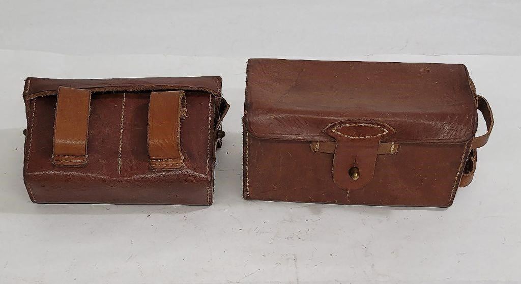 Reproduction Pair of WW2 Cartridge Boxes Japanese