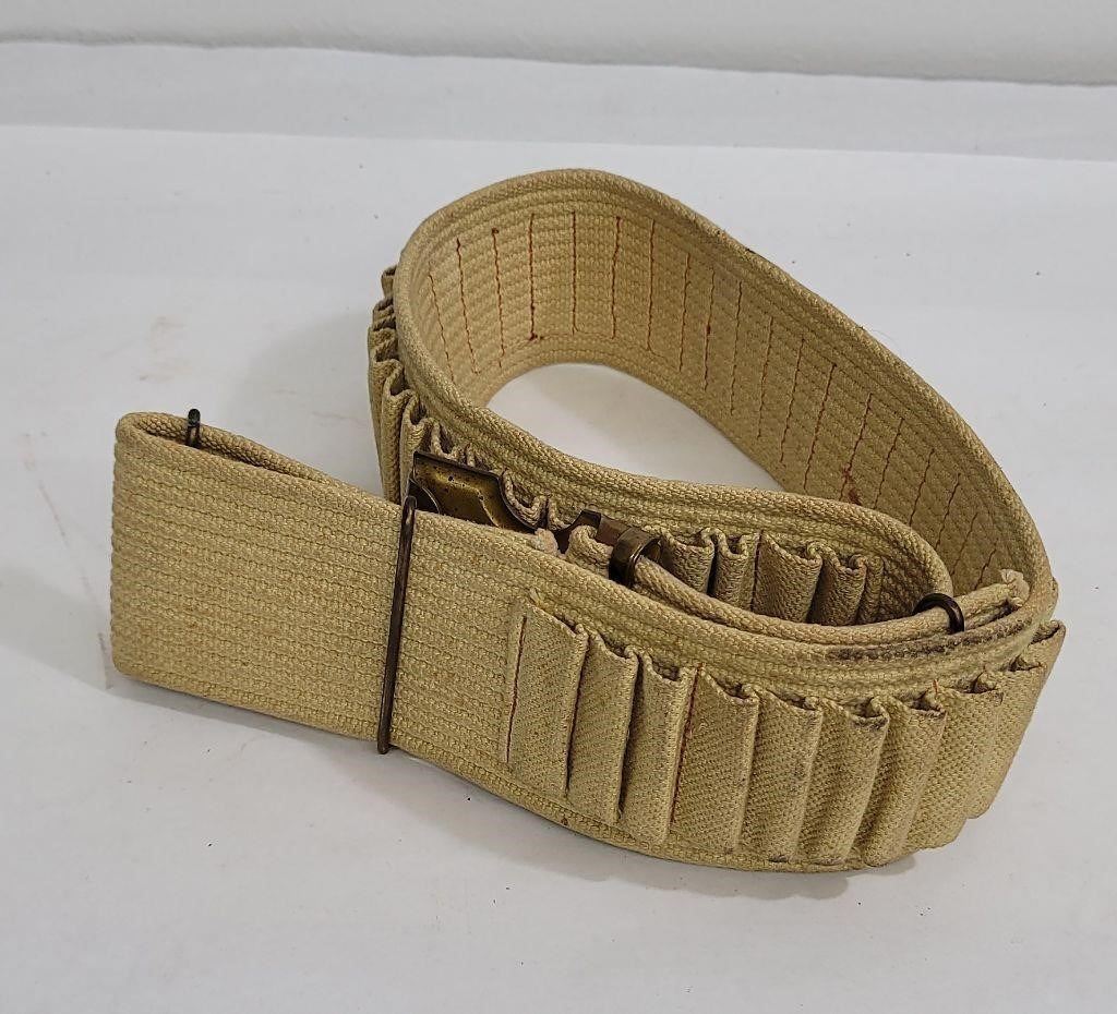 Reproduction Mills Cartridge Belt Balloon Corps