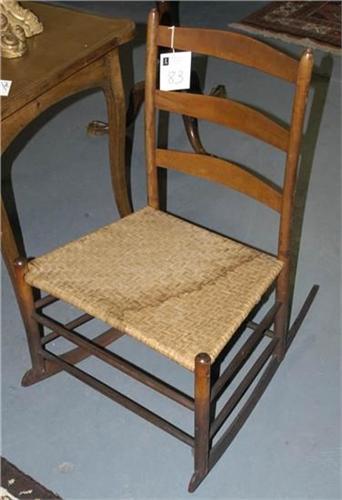 SHAKER #4 ROCKER with taped seat 32" high, CO