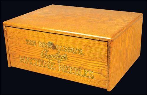 Crowleys Oak Needle Cabinet