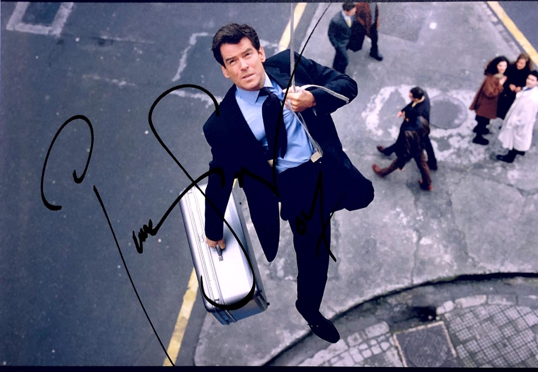 Pierce Brosnan Autograph Signed James Bond 007 Photo