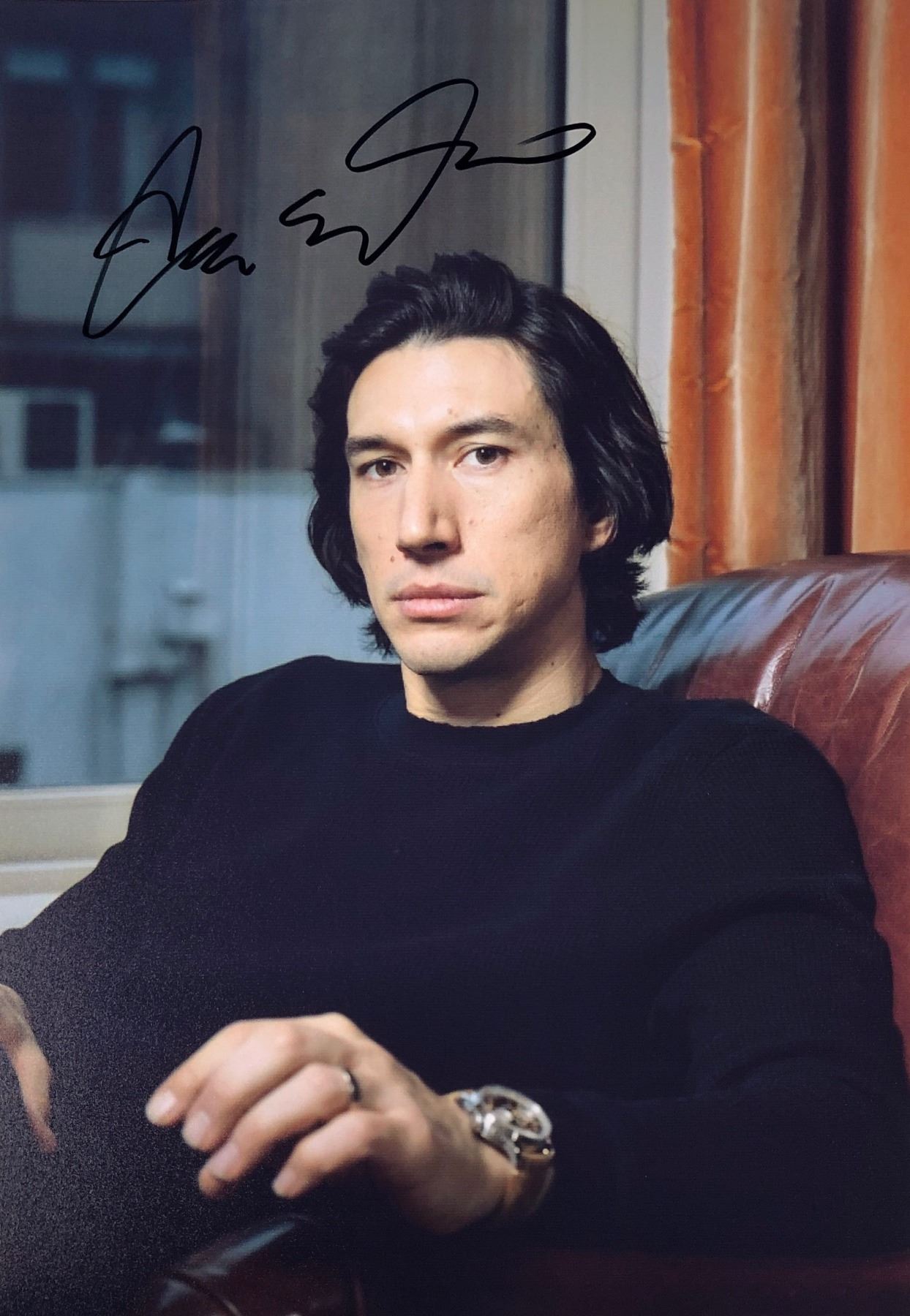 Marriage Story Photo Adam Driver Autographed Signed