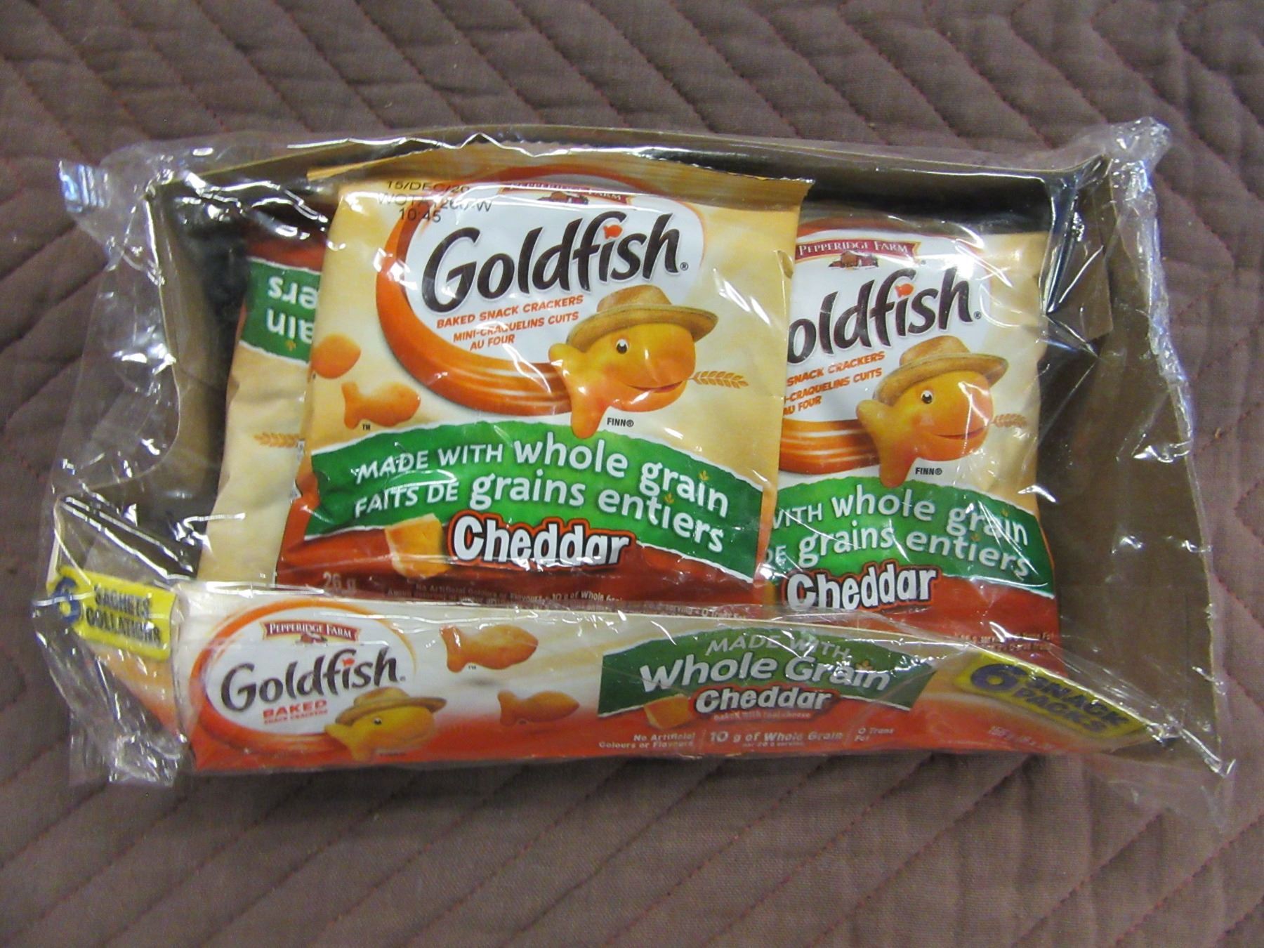 GOLDFISH CRACKERS (6) - PER FLAT