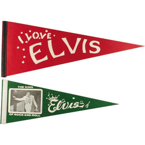 Elvis Presley Felt Banners