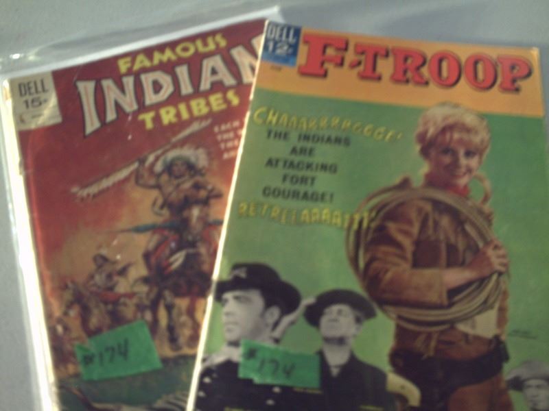 DELL COMICS F-TROOP & FAMOUS INDIAN TRIBES