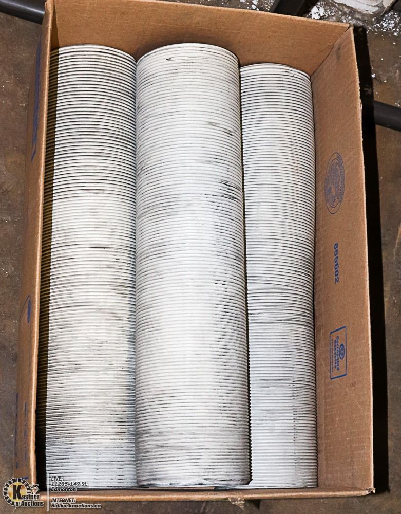 SET OF 3 EXPANDABLE 4.5" ID DUST COLLECTOR TUBES