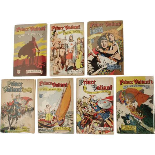 Harold Foster Prince Valiant Book Lot