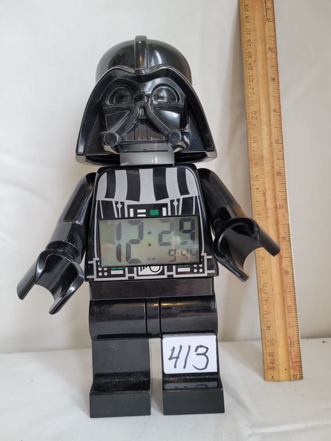 Lego Darth Vader alarm clock.