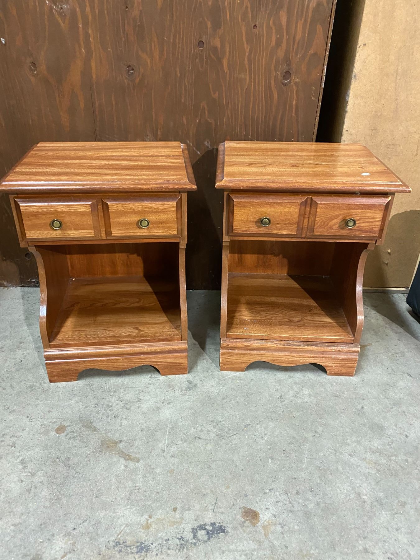 Pair Palliser night stands