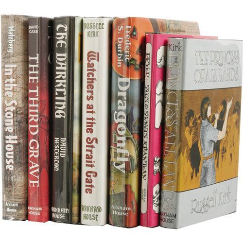 Lot of 7 Assorted Arkham House Books including:R