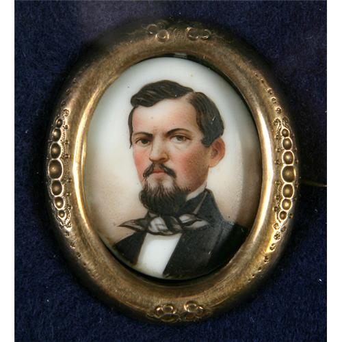 (General William J. Hardee) - Hand-painted Portrait