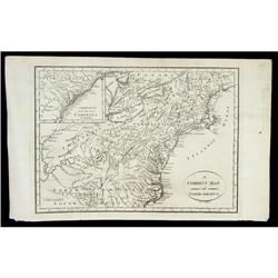 A Correct Map of North America, 1802