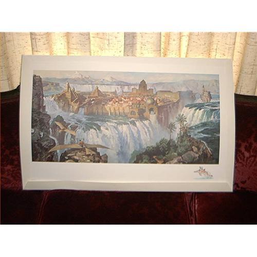 Dinotopia Waterfall City S/N/COA by James #1445210