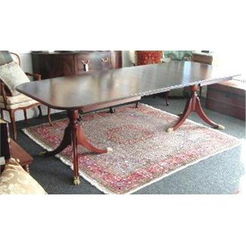 Mahogany 8 Foot Banquet Table STUNNING 1467099 mahogany-8-foot-banquet-table-stunning-1467099