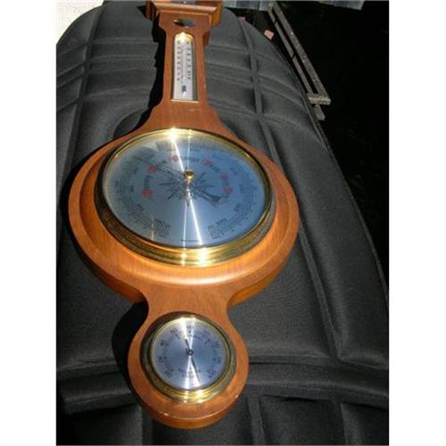 LARGE OLD GERMAN BAROMETER #1486797