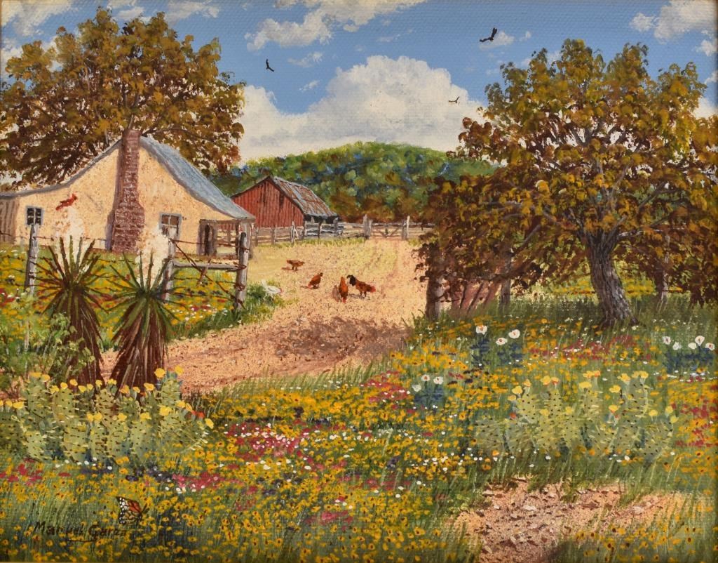 Manuel Garza Oil Painting