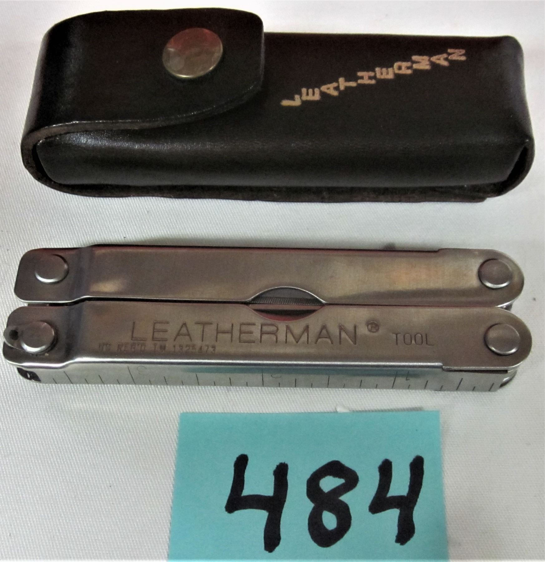 Leatherman Multi purpose tool/case 9 function - Schmalz Auctions