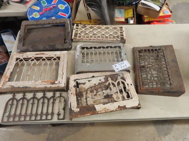 6 Vintage Register Covers