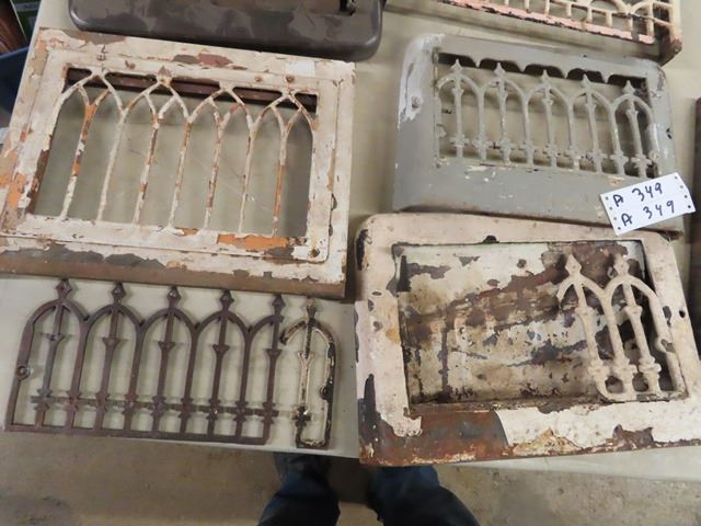 6 Vintage Register Covers