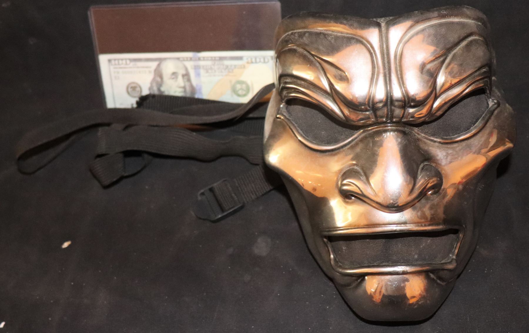 300 IMMORTAL MASK SCREEN USED HERO WITH FULL INNER PADDING