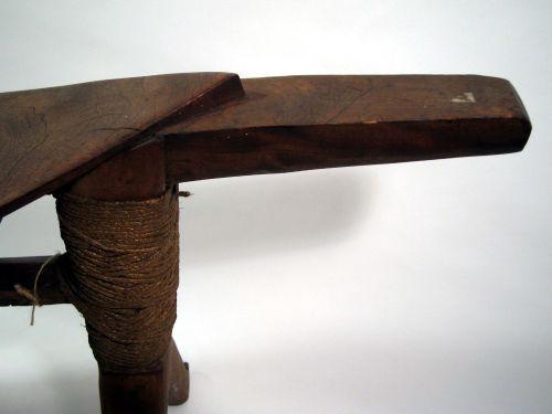 A COOK ISLAND COCONUT GRATING STOOL