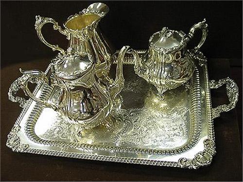 Rogers Canada Louis XIV silver plate Te