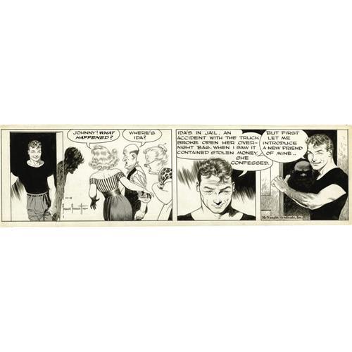 Frank Frazetta - Johnny Comet Strip Original Art