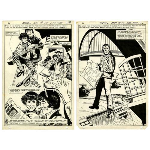 Mike Sekowsky, George Roussos - Metal Men Art