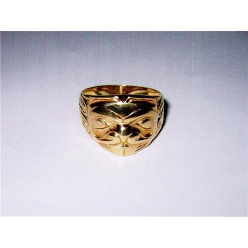 Haida Art: Bill Reid Gold Beaver Ring