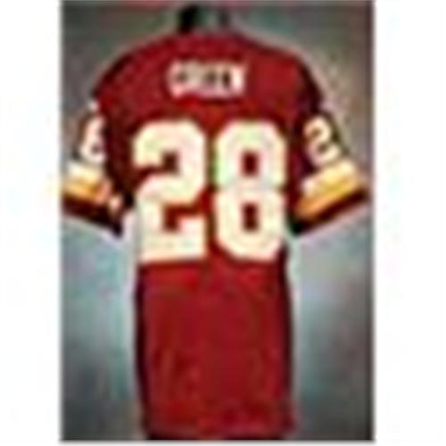 2001 Darrell Green Washington Redskins Game-Used Burgundy Mesh Jersey