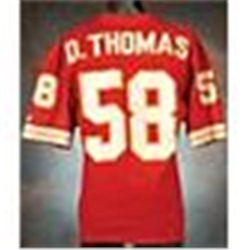 Early 1990s Derrick Thomas Kansas City Chiefs Game-Used Jersey