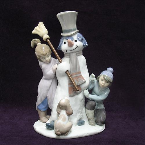 Lladro figurine "The Snowman" L.N 01005713; i