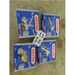 4 New Mechano Toys Set