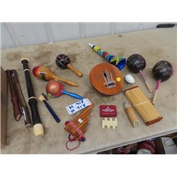 Caribbean Musical Instruments 1) Suzuki Pitch Pipe , Recorder plus More!