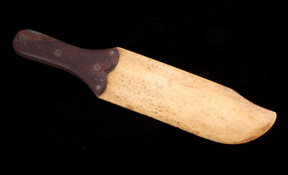 Alaskan Inuit/ Eskimo Moose Antler Snow Knife