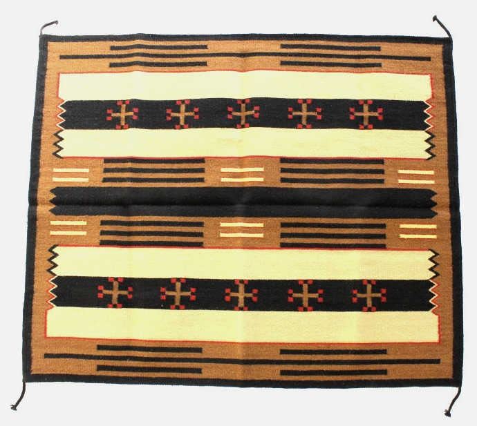 Third Phase Chief's Blanket Wool Rug by Pedro Sosa