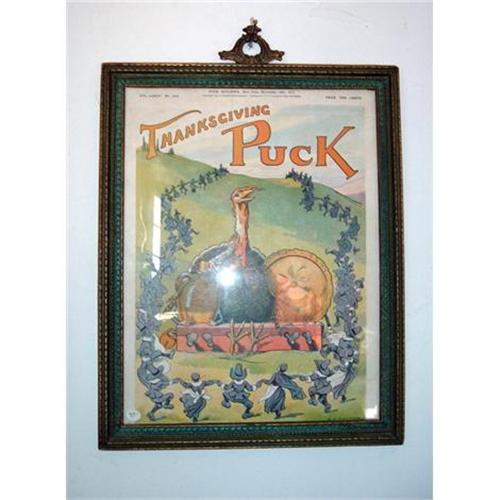 Thanksgiving Puck Magazine Cover #1521060