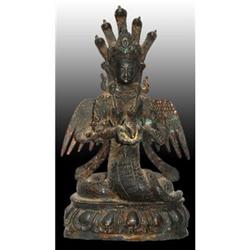 Nepali / Tibetan Nagakanya Bronze Goddess #1513832