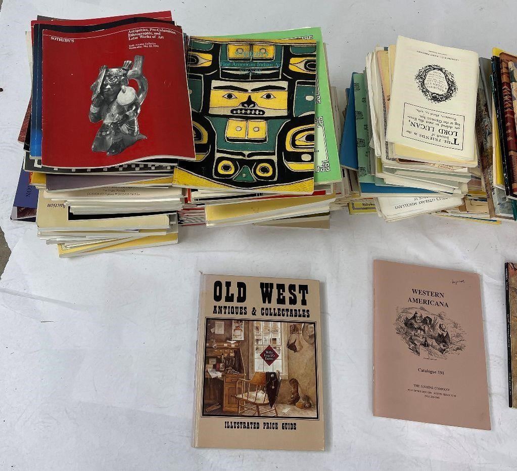 Western History Art Antique Auction Catalogs