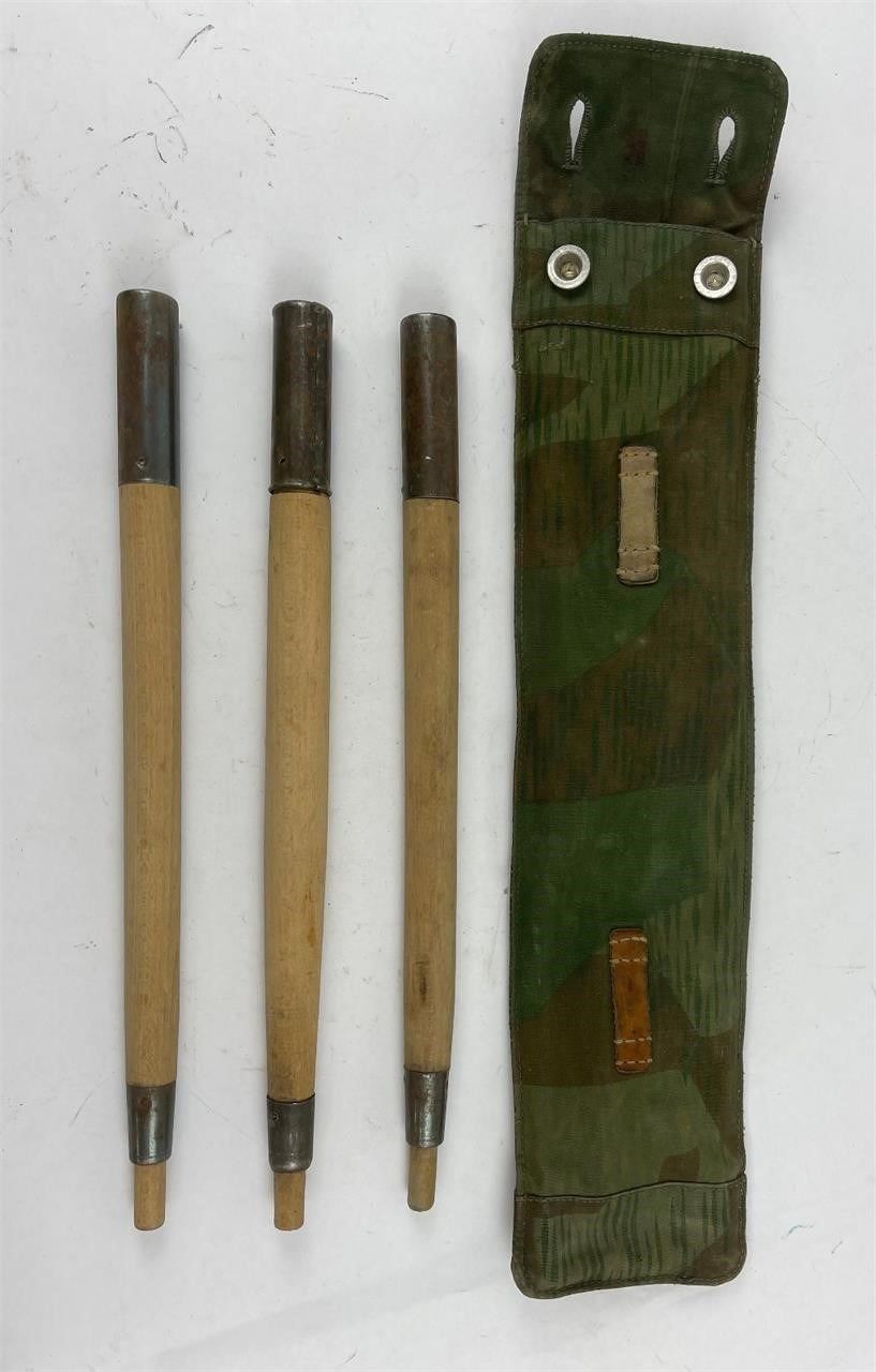 WW2 German Shelter Half Poles