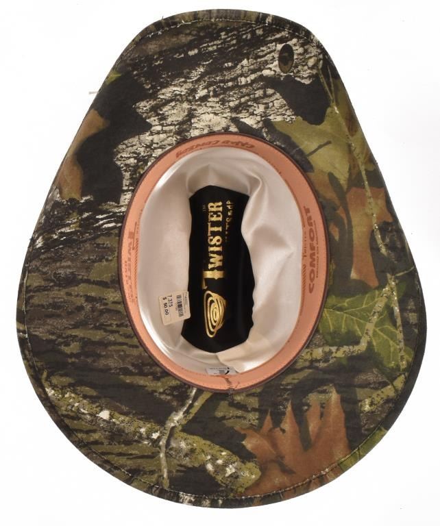 Ted Nugent's Twister Hats Camo Cowboy Hat