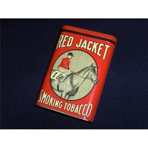 Rare Red Jacket Tobacco Tin #1530338