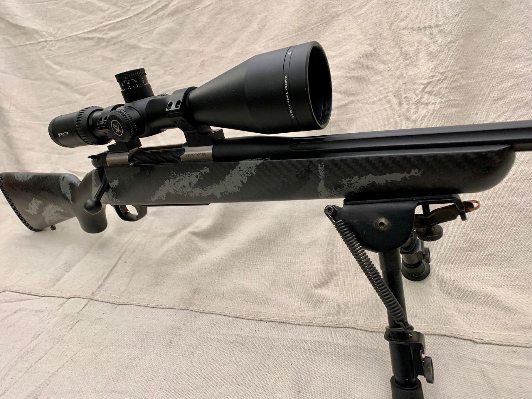 NBU 40th Anniversery Weatherby Custom Mark4 Backcountry TI rifle 6.5RPM ...