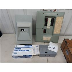 2 Electrical Panel Boxes & Switches
