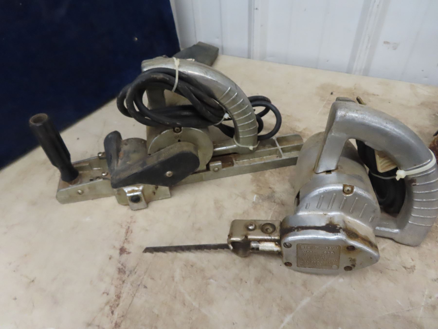 Porta Cable Belt Sander, Wen Zip Saw, Sunbeam Drill, & Wen 930 Power Planer